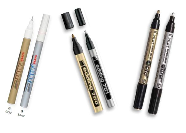 Metallic Markers Art & Craft Materials - Artstat - Art & Craft Materials